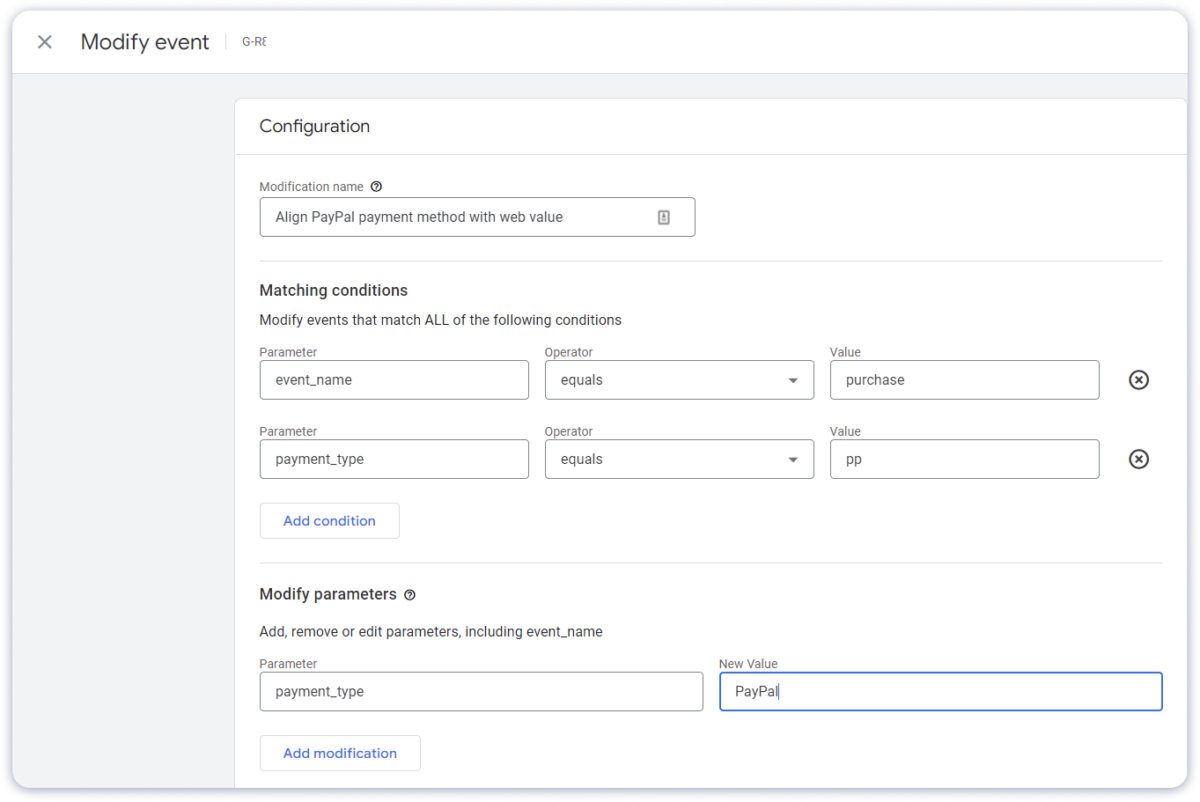 How to leverage the Modify Events functionality in GA4 - DMPG