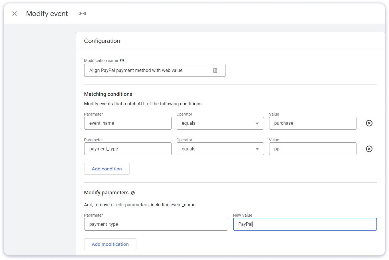 How to leverage the Modify Events functionality in GA4 - DMPG